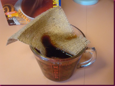 Once Upon A Pink Moon: Tea Dye Tutorial